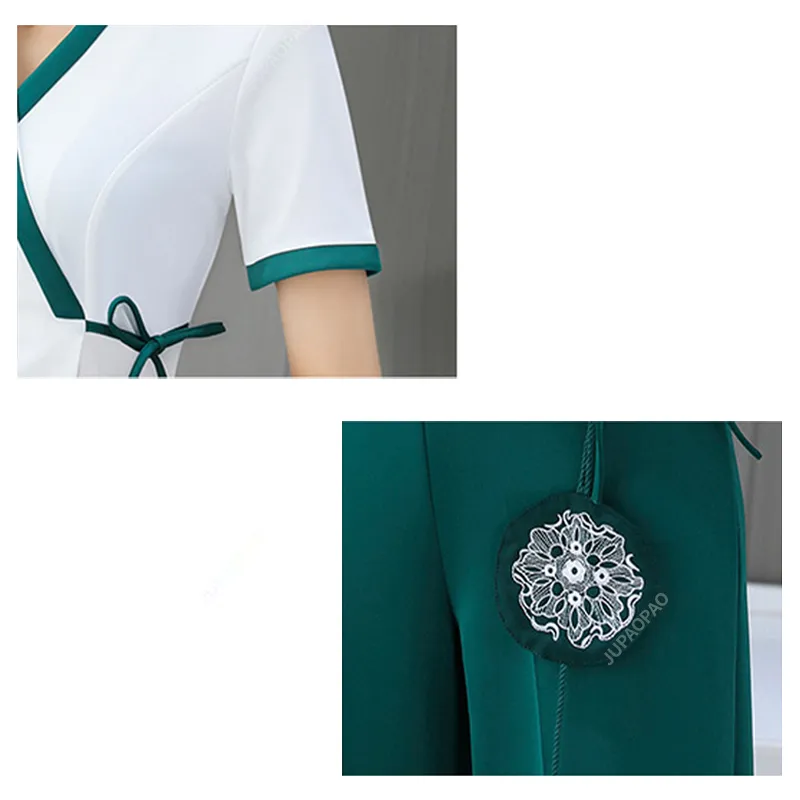 Professional Spa Uniforms - Nail Technician, Esthetician, Hotel Staff ...