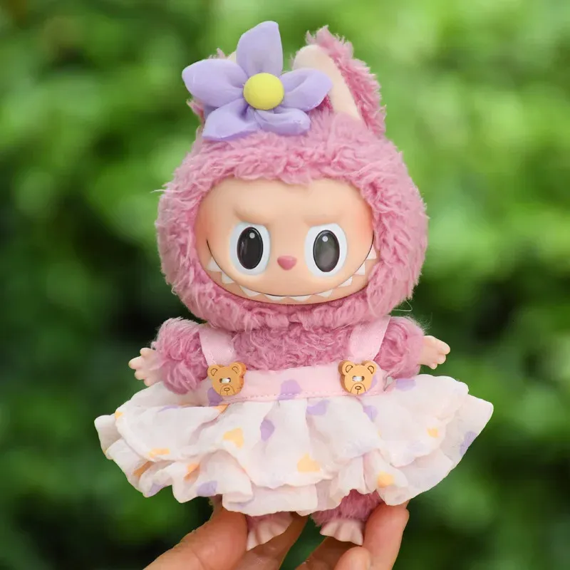 17cm Cute Mini Plush Doll Clothes Outfit Accessories For Korea Kpop Exo ...
