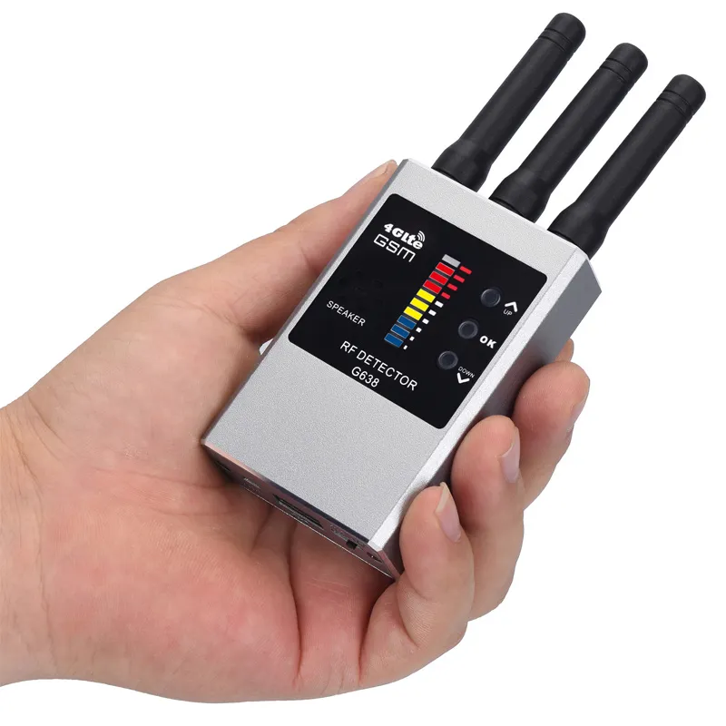 G638W RF Bug Detector Radio Devices Hidden Camera Finder Anti-Spy ...