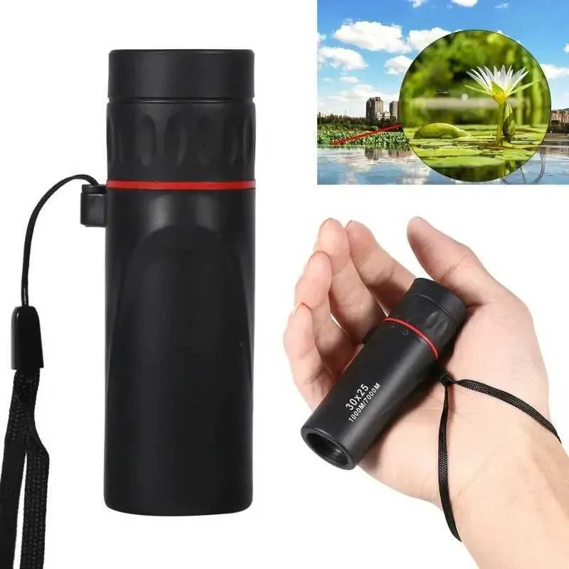Mini HD Monocular Telescope - Pocket-Sized Wide-Angle Zoom Scope for ...