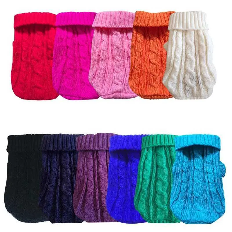 DHgate.com:Warm Winter Dog Sweaters - Soft Wool Pet Clothing for Small ...