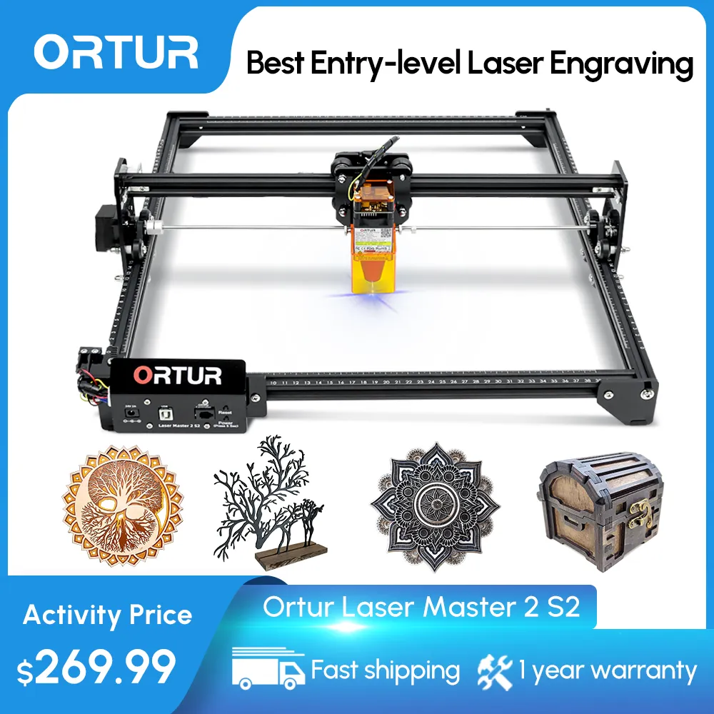DHgate.com:ORTUR Lazer Master 2 S2-LF SF LU2-2A Laser Engraving Cutting Machine with Bosch GLL ...