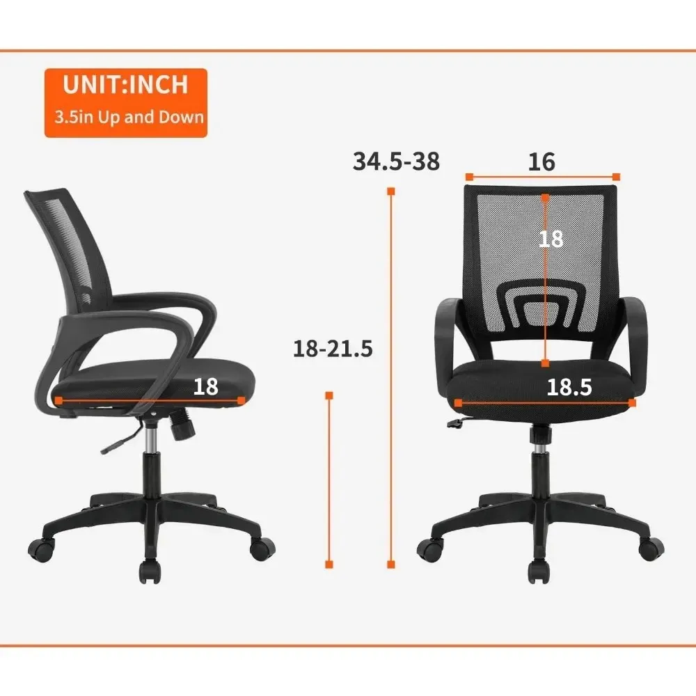 Office chair ergonomic desk chair mesh computer chair store