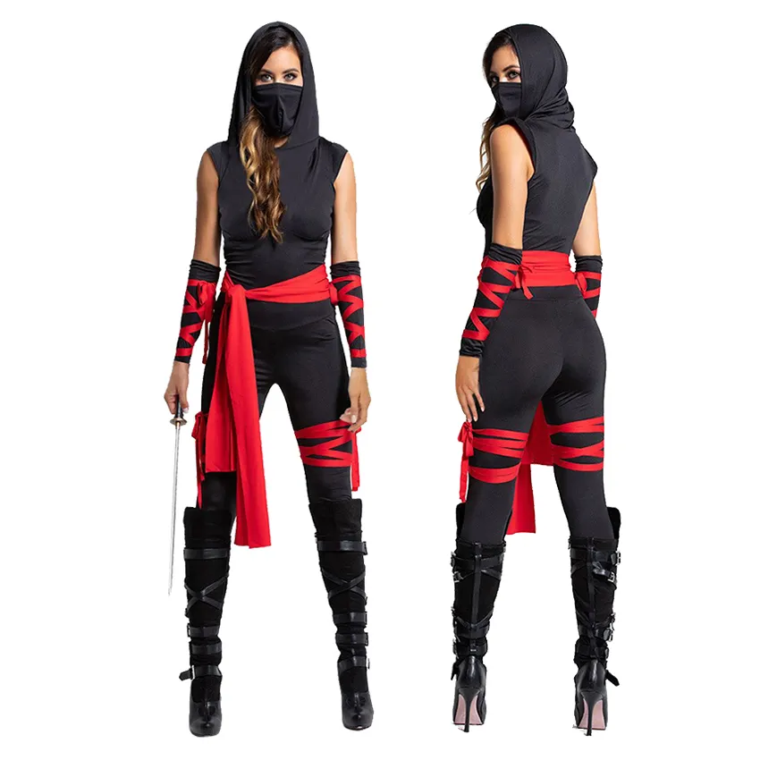 Sexy Ninja Costumes Japan Samurai Cosplay Anime Halloween Costumes For ...
