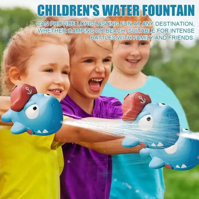Cartoon Water Fountain Wind Up Water Toys For Kids Easy To Fill Animal ...