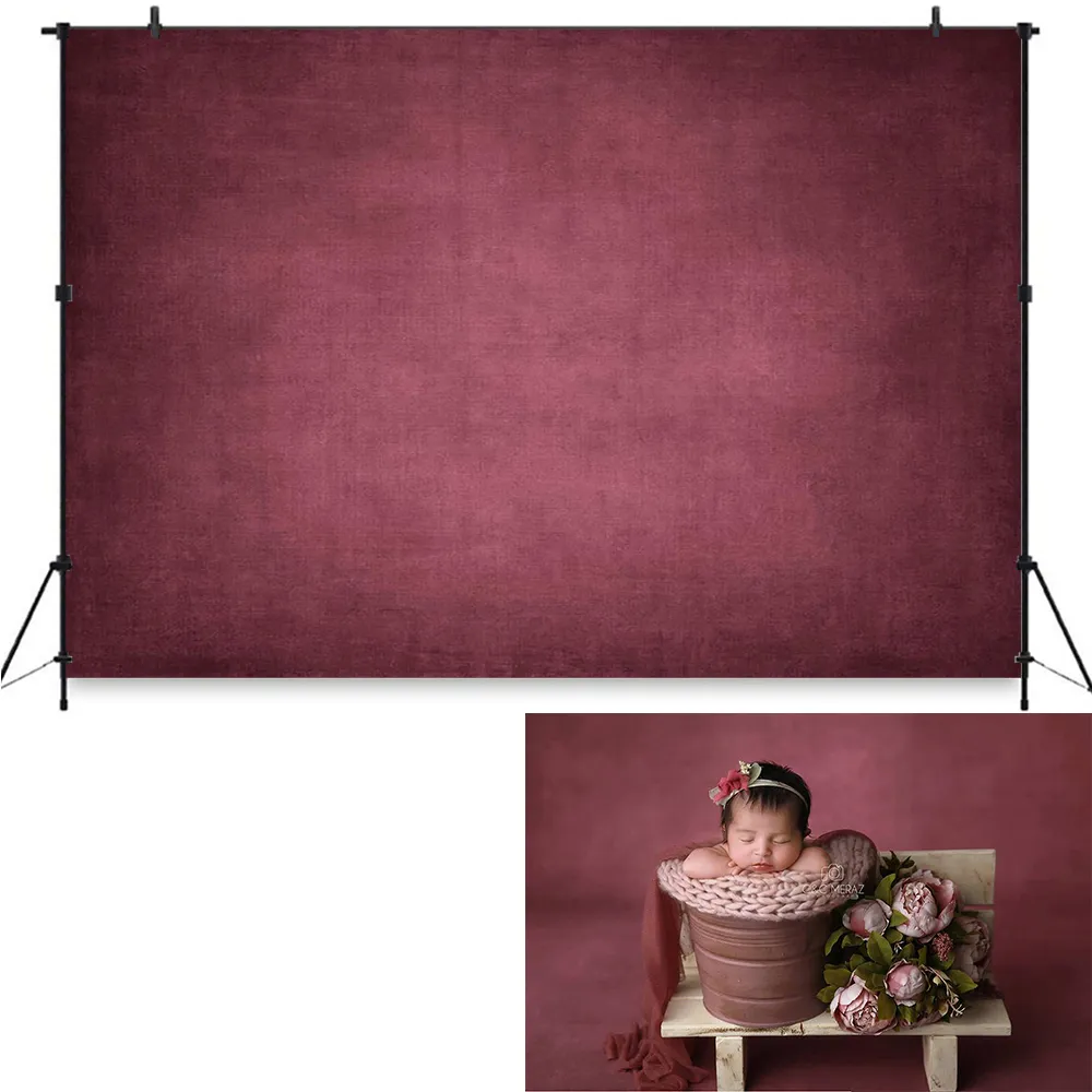 Retro Texture Photography Backdrop: Solid Color Portrait & Newborn ...