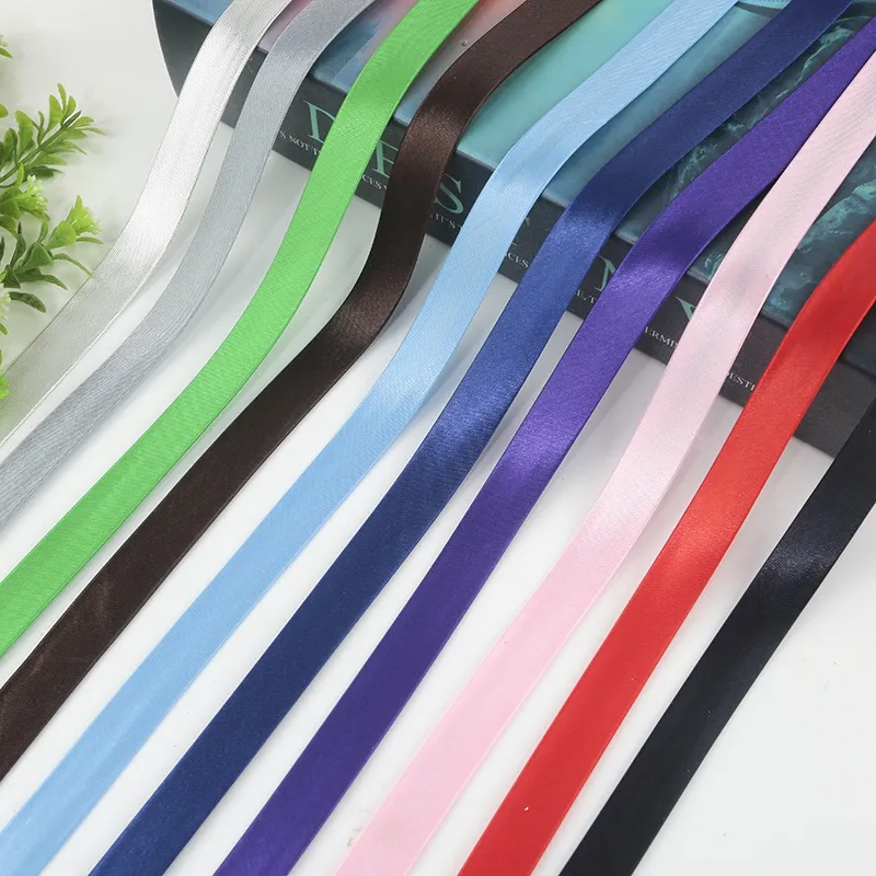 100 Yards Premium Polyester Fabric Tape for Sewing - 5/8 Satin Binding ...