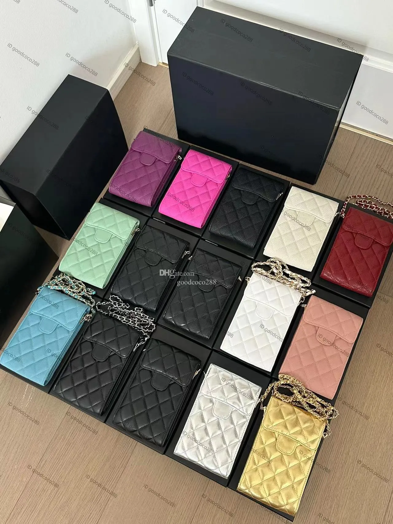 DHgate.com:Designer Leather Cell Phone Purse: Luxury Multifunctional ...