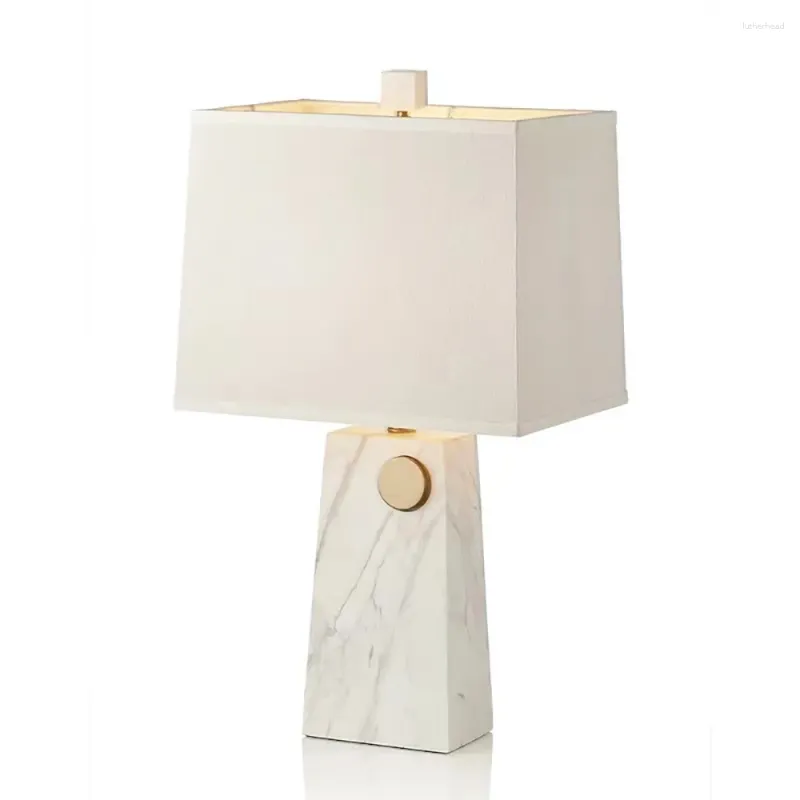 2024 Trend Modern Luxury LED Marble Table Lamps B&Q Night Stand For ...