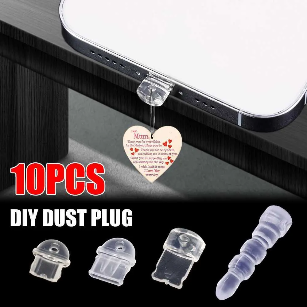 Anti-Dust Plug Set for Phones - 10-in-1 Type-C & Micro USB Dustproof ...