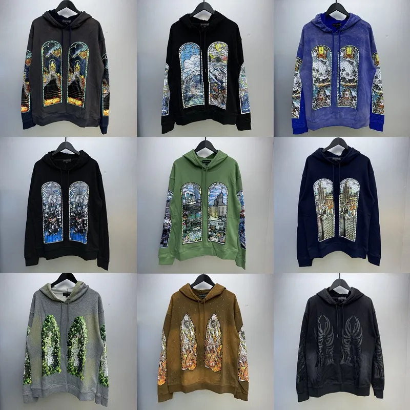 Men's Pullover Hoodie: High Street Fashion, Hip Hop Style Skateboard ...
