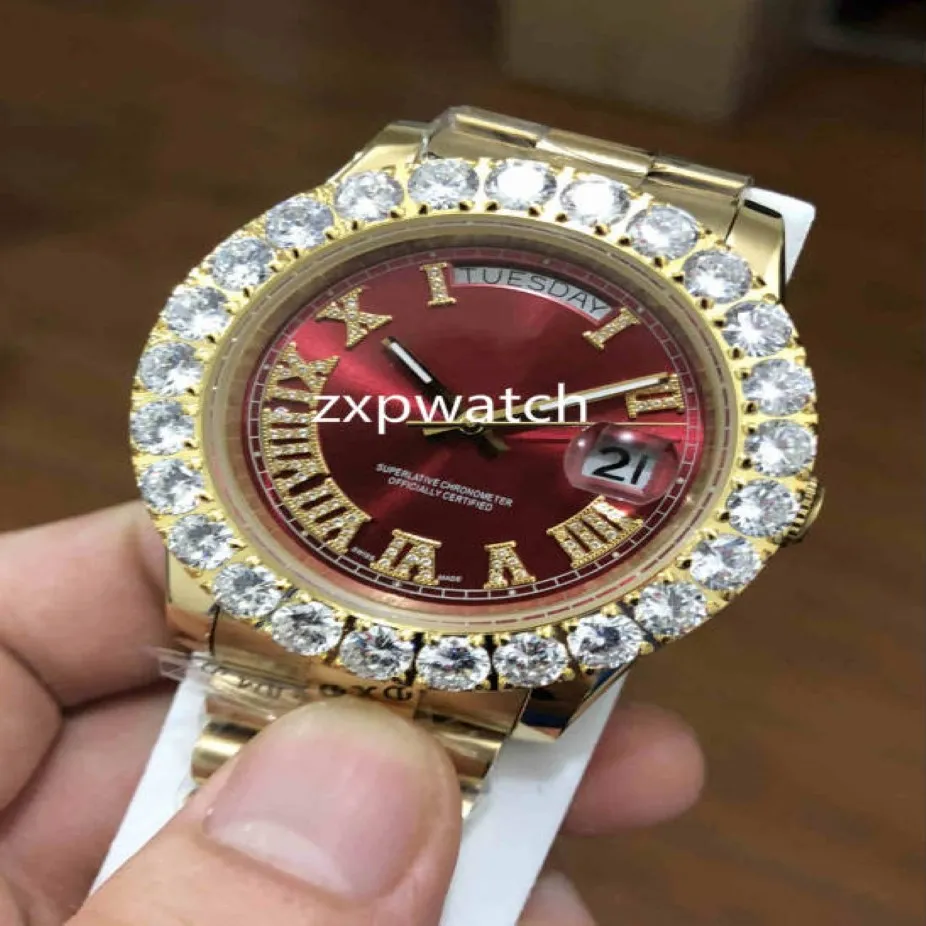 DHgate.com:Luxury Diamond Watch for Men - Gold Stainless Steel, Multi ...