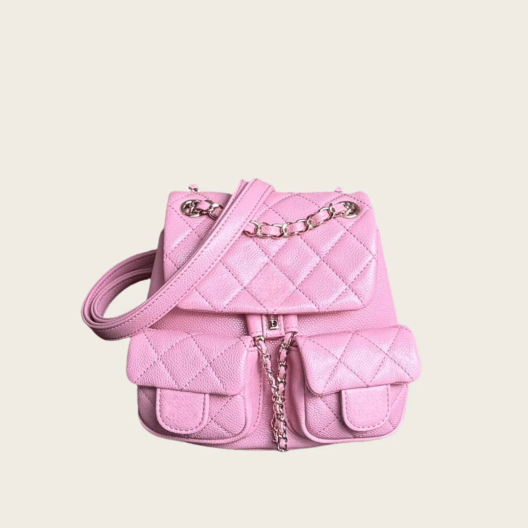 Mini Backpack Purses, Pink Mini Bag: Stylish Women's Designer Backpack ...