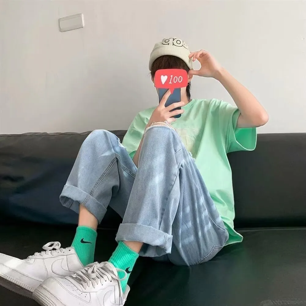 Trendy Ripped Jeans: Summer Fashion Wide Leg Pants for Men - Shop Now ...