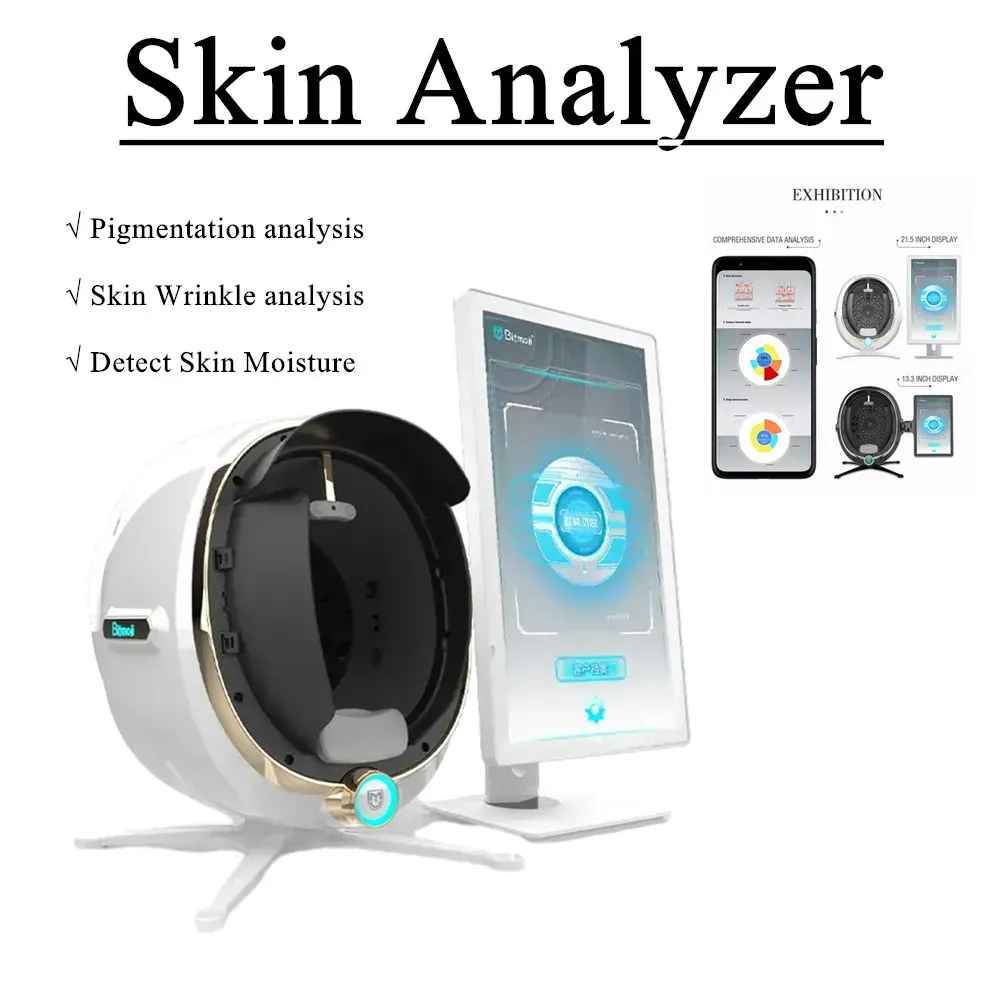 MOJI AI 3D Laser Skin Resurfacing Tester Professional Facial Analyzer ...