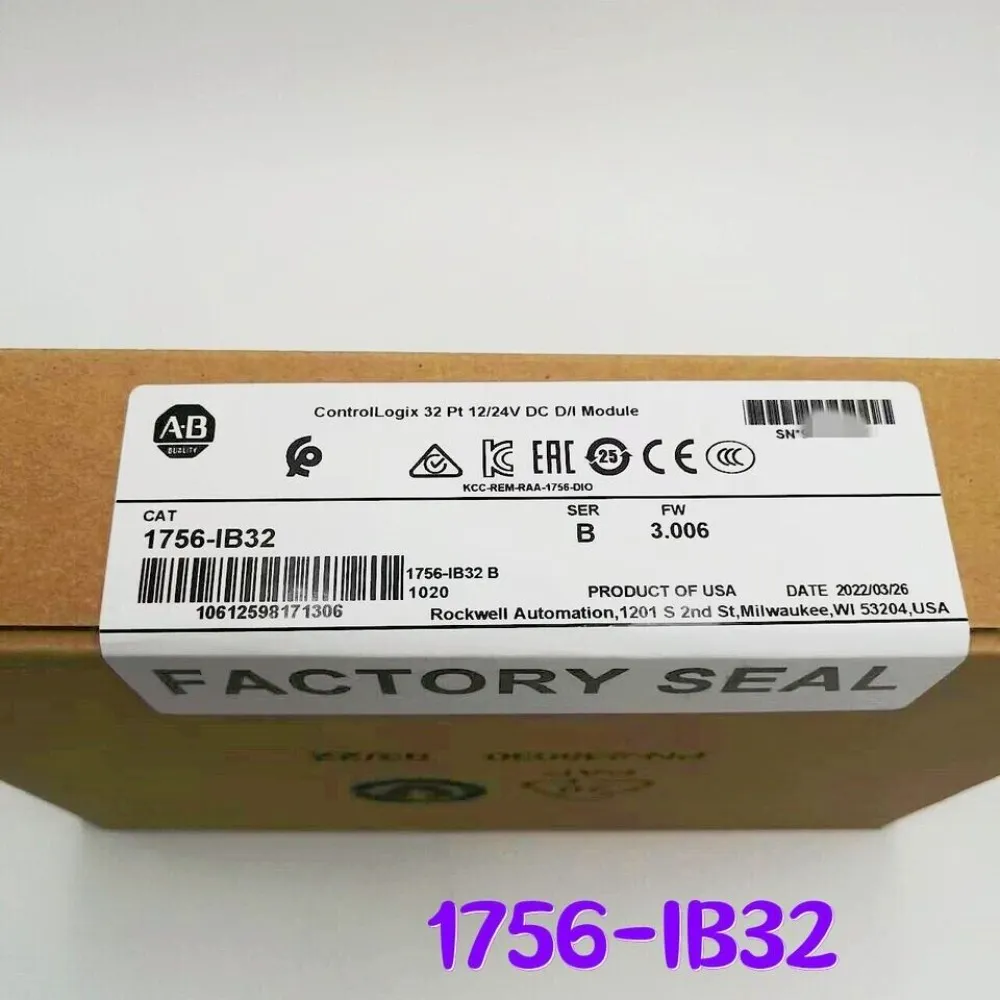 DHgate.com:New Allen-Bradley 1756-IB32 CONTROLOGIX 32-Pt DC Input ...