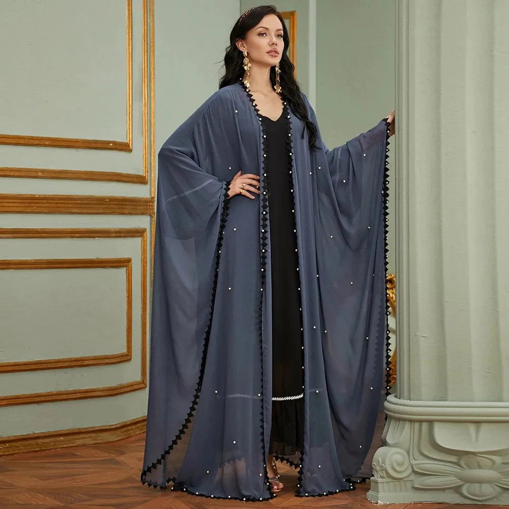 Muslim Abaya Kimono Cardigan Abaya Dress For Women Traditional Saudi, Arabic, And Turkish Abayas ...