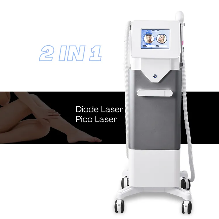 808 Diode Laser + Pico Laser: 2024 Hair Removal & Tattoo Removal, Skin ...