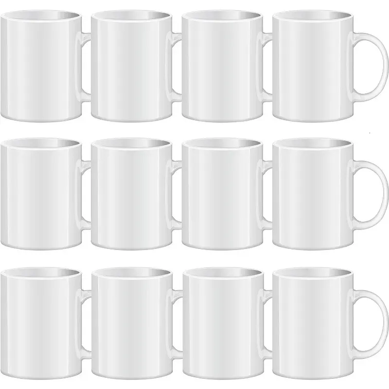 Mugs For Sublimation White Ceramic Coffee Cups, Bulk... From Tuo10, $33 ...