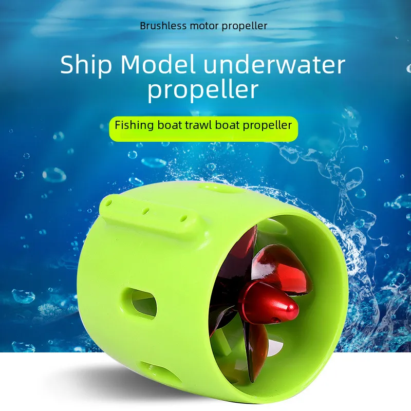 Underwater Thruster: Brushless RC Boat Motor, Waterproof Ship Propeller ...
