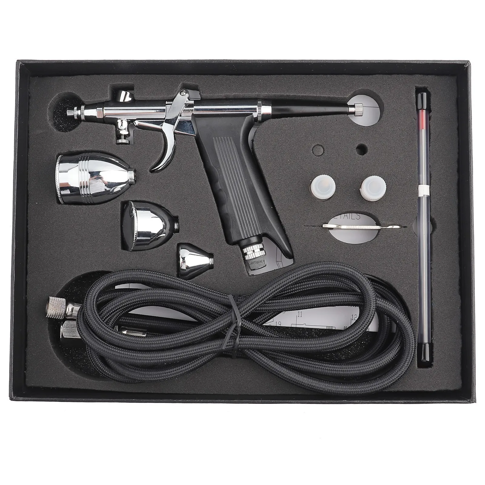 Premium Spray Pen Set: Three-Caliber Airbrush Kit for Models, Furniture ...