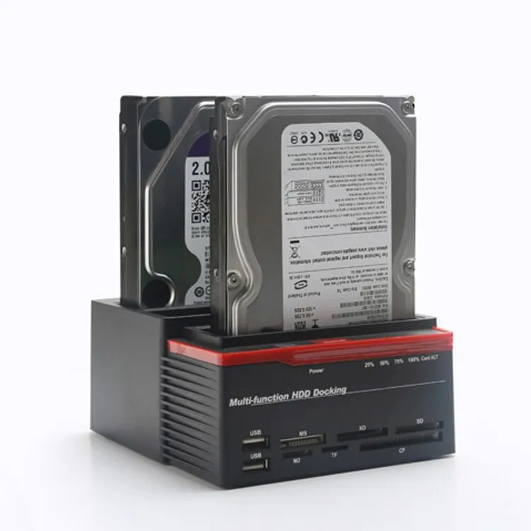 USB 3.0 Hard Drive Enclosure IDE & SATA Function, Clone & Backup Device ...