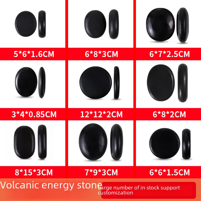 DHgate.com:Volcanic Hot Stone Massage Set for Stress Relief and ...