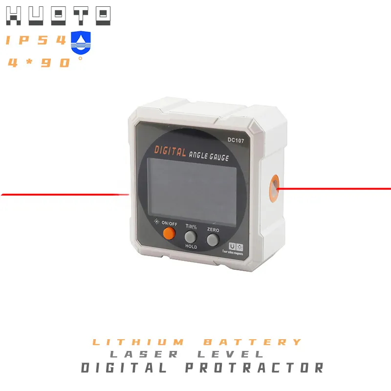 DHgate.com:2024HUOTO Protractor Inclinometer Digital Level Gauge IP54 ...