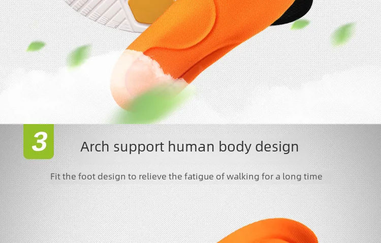 Premium PU Insoles: Shock Absorption & Arch Support for Sports ...