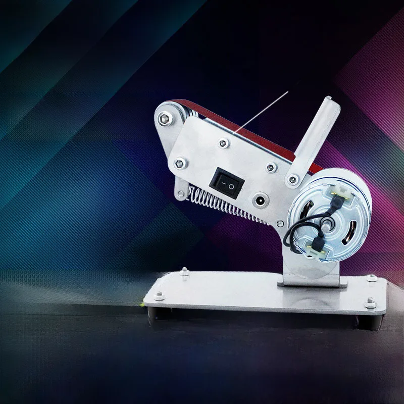 DHgate.com:Mini Abrasive Belt DIY Polishing Machine: Portable ...