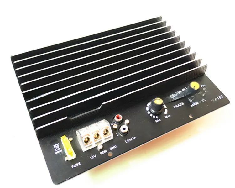 Car Audio Subwoofer Amplifier Board 12V High Power Exposed Gun Core ...