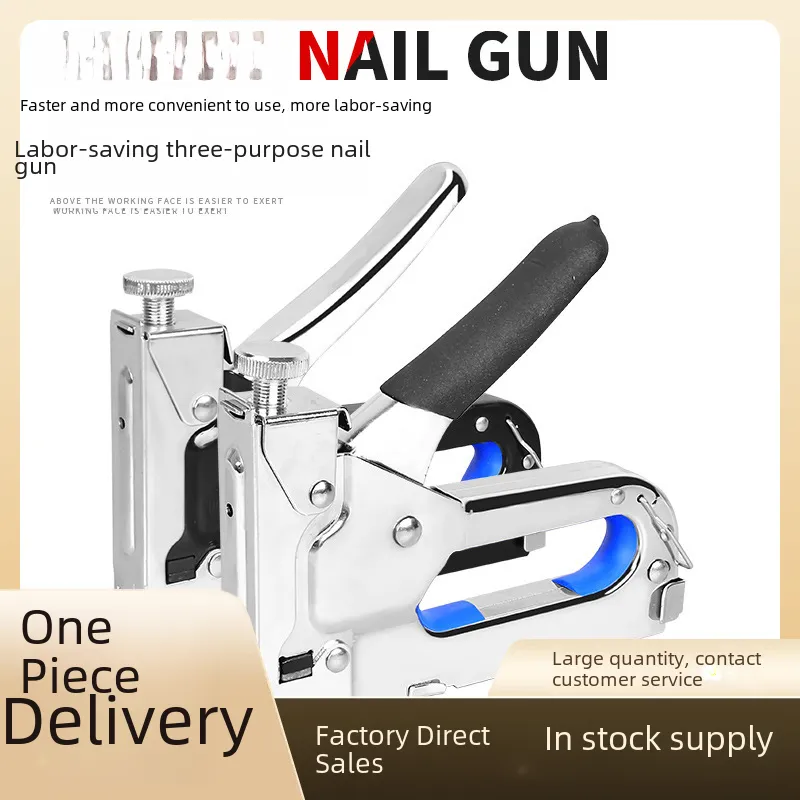 DHgate.com:3-in-1 Nail Gun: Manual, Air & U-Shaped - Heavy Duty ...