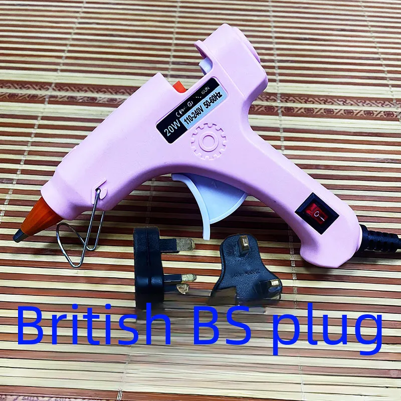 Electric Glue Gun 20W With Tripod Stand & Safety Nozzle, Compact Hot ...