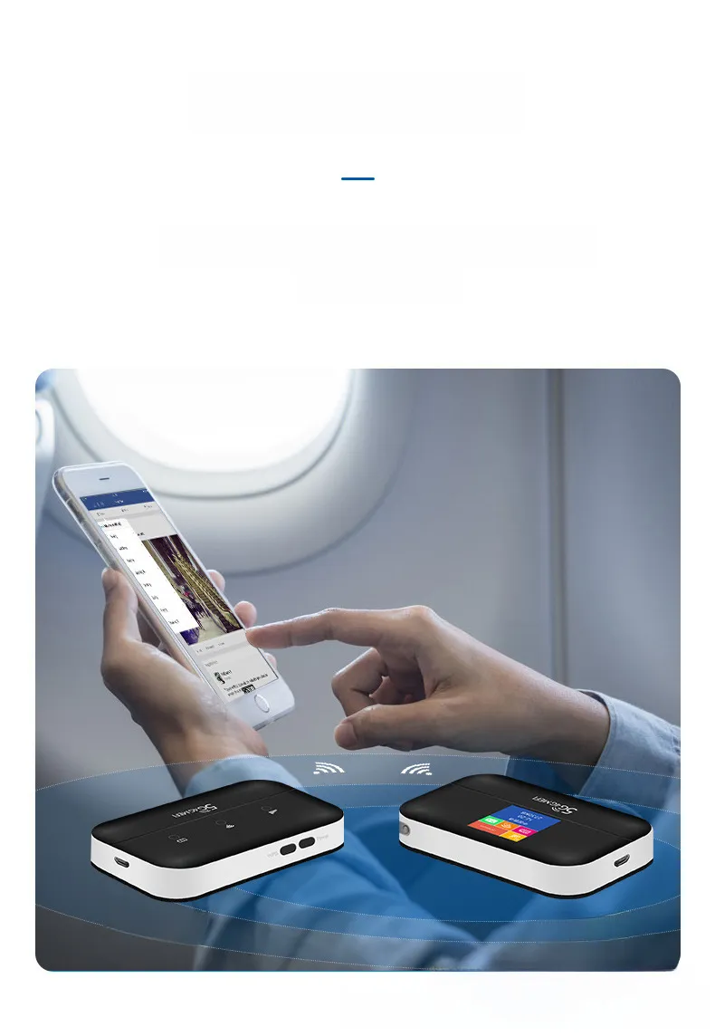 4G LTE Tablets Color Screen Wireless Router: Portable WiFi Car MiFi ...