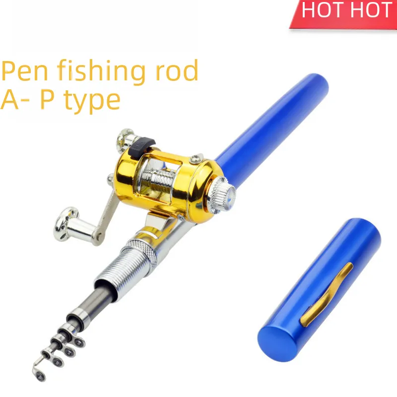 DHgate.com:2024Portable Mini Ice Fishing Rod with Pocket Raft for Cross ...