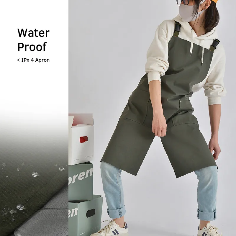 Foreign Trade Factory Waterproof Cotton Canvas Apron... From Ddmymon ...