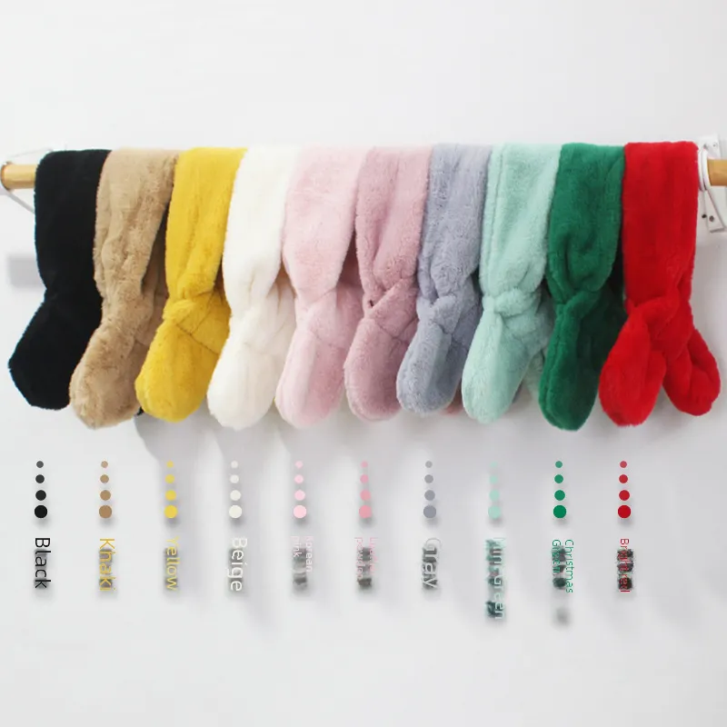 DHgate.com:Cozy Furry Kids Scarf for Winter: Plush Warmth and Comfort ...