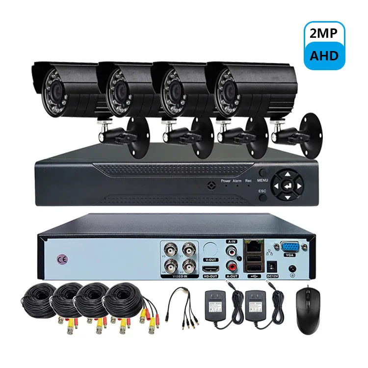 DHgate.com:4K Surveillance Camera System, 8CH 5MP AHD DVR Kit with 4pcs ...