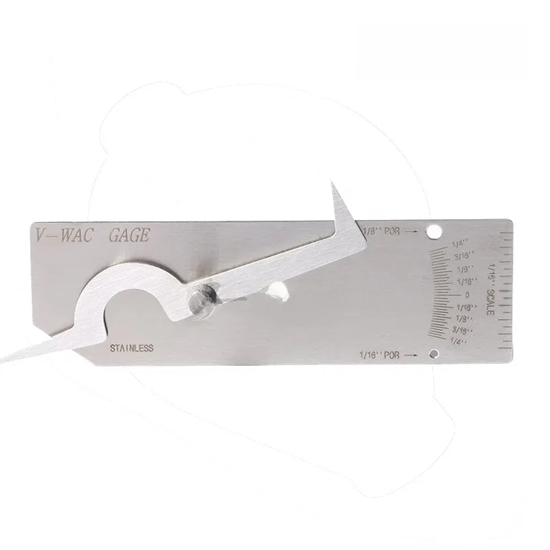 Weld Depth Inspection Ruler Undercut Gauge, Stainless Steel, For ...