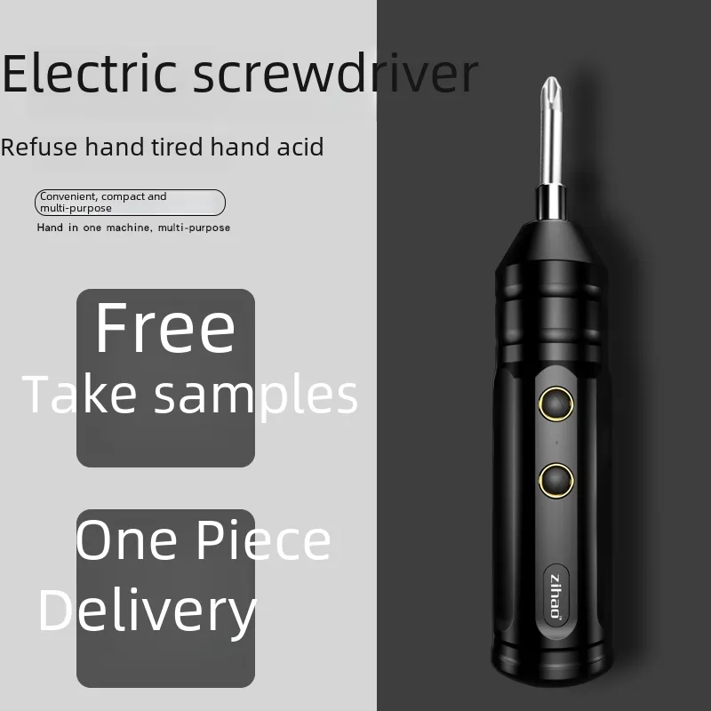 Cordless Power Screwdriver Compact Rechargeable Electric Screwdriver ...
