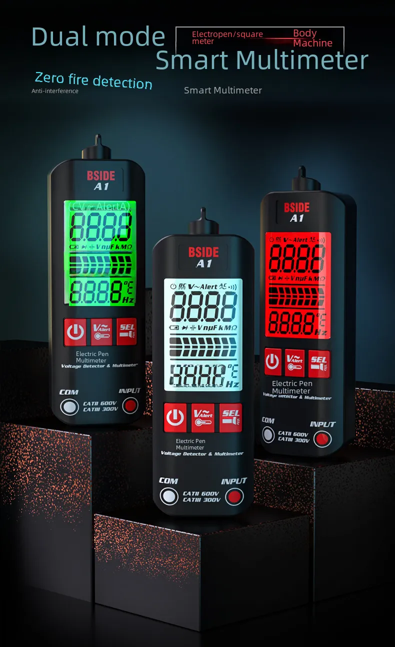 DHgate.com:A1 Dual-Mode Intelligent Anti-Burn Digital Multimeter ...