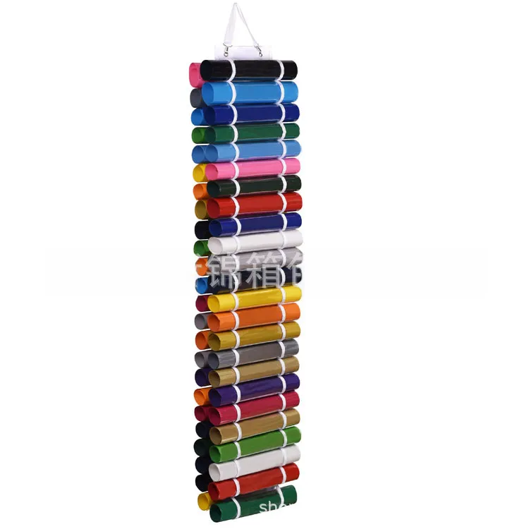 Double-Sided 48 Grid Vinyl Roll Organizer: Heat Transfer Film & DIY ...