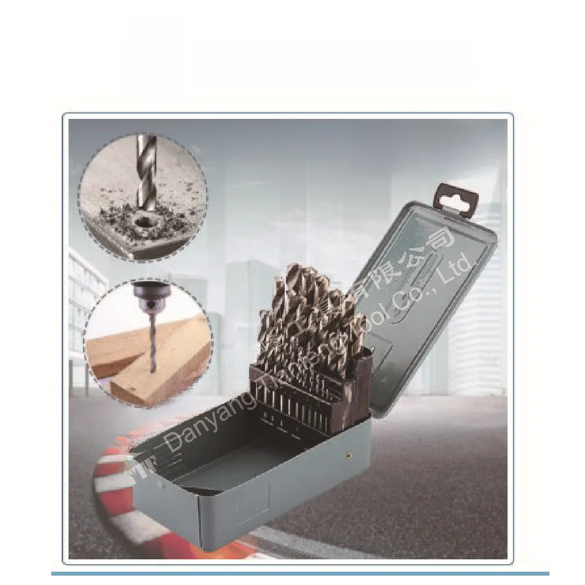 DHgate.com:25-Piece High-Speed Steel 4241 Material Twist Drill Set in ...