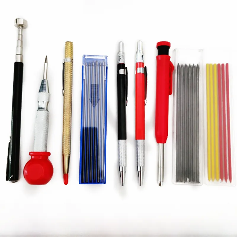 Premium Woodworking Marking Set: Precision Center Punch, Deep Hole ...