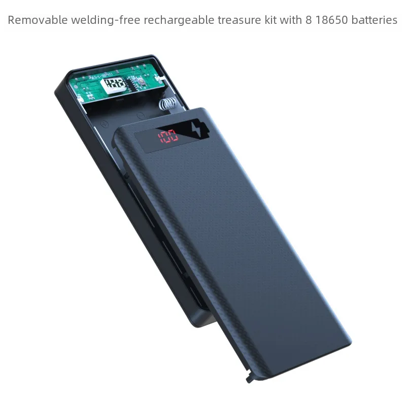 DHgate.com:8-Section 18650 DIY Power Bank Case, LED Digital Display ...