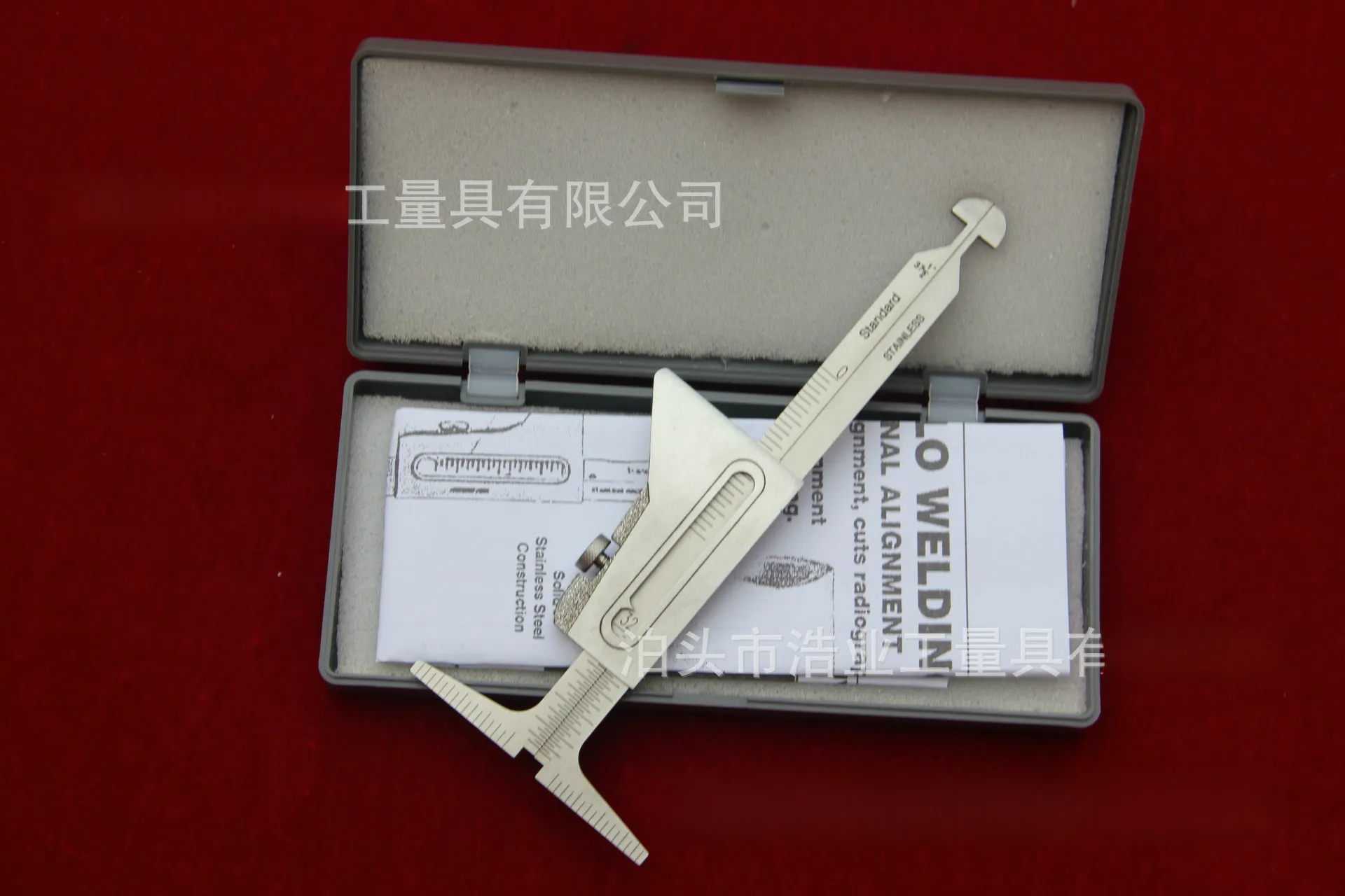 Height Measuring Ruler Welding Inspection Gauge Stainless Steel Height ...