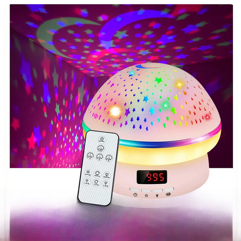 Creative mushroom starry sky projection lamp Amazon starry sky lamp ...