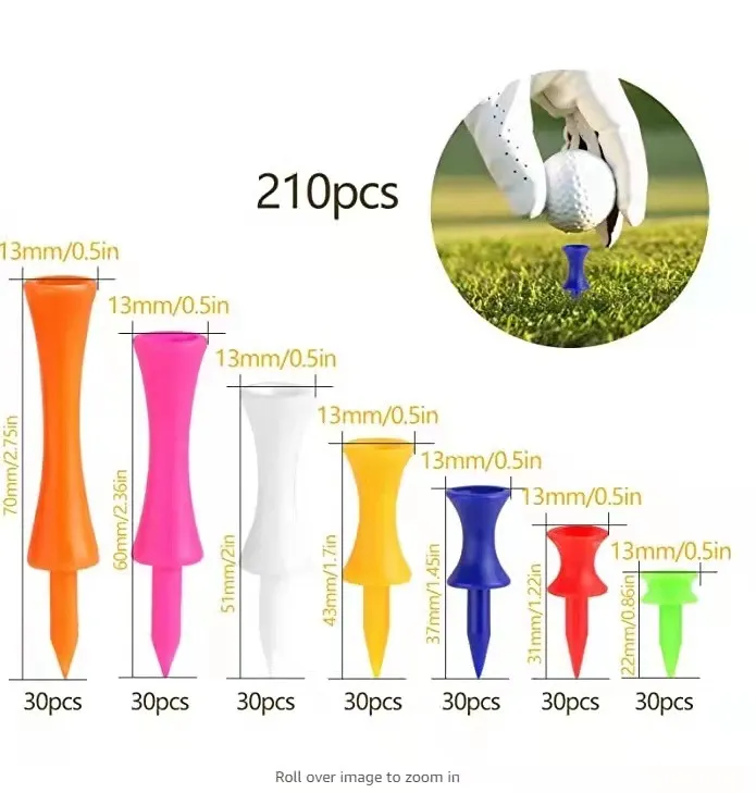 Wheel-Shaped Golf Nail Limit Set - 25mm, 31mm-70mm for Ball nail salon ...