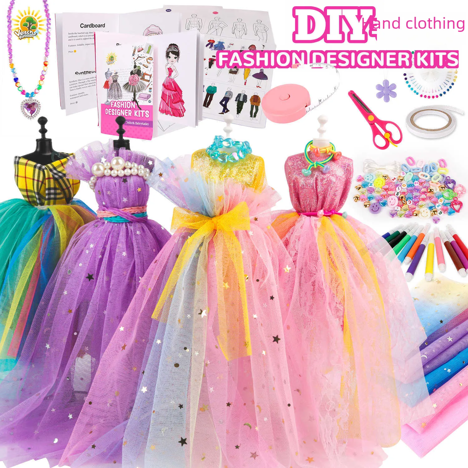 DHgate.com:DIY Clothing Creation Kit for Girls: Design, Sew, and Create ...
