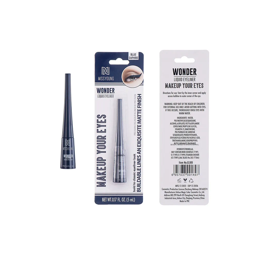Long-Lasting Black Eyeliner Pen: Waterproof, Smudge-Proof, Sweat ...
